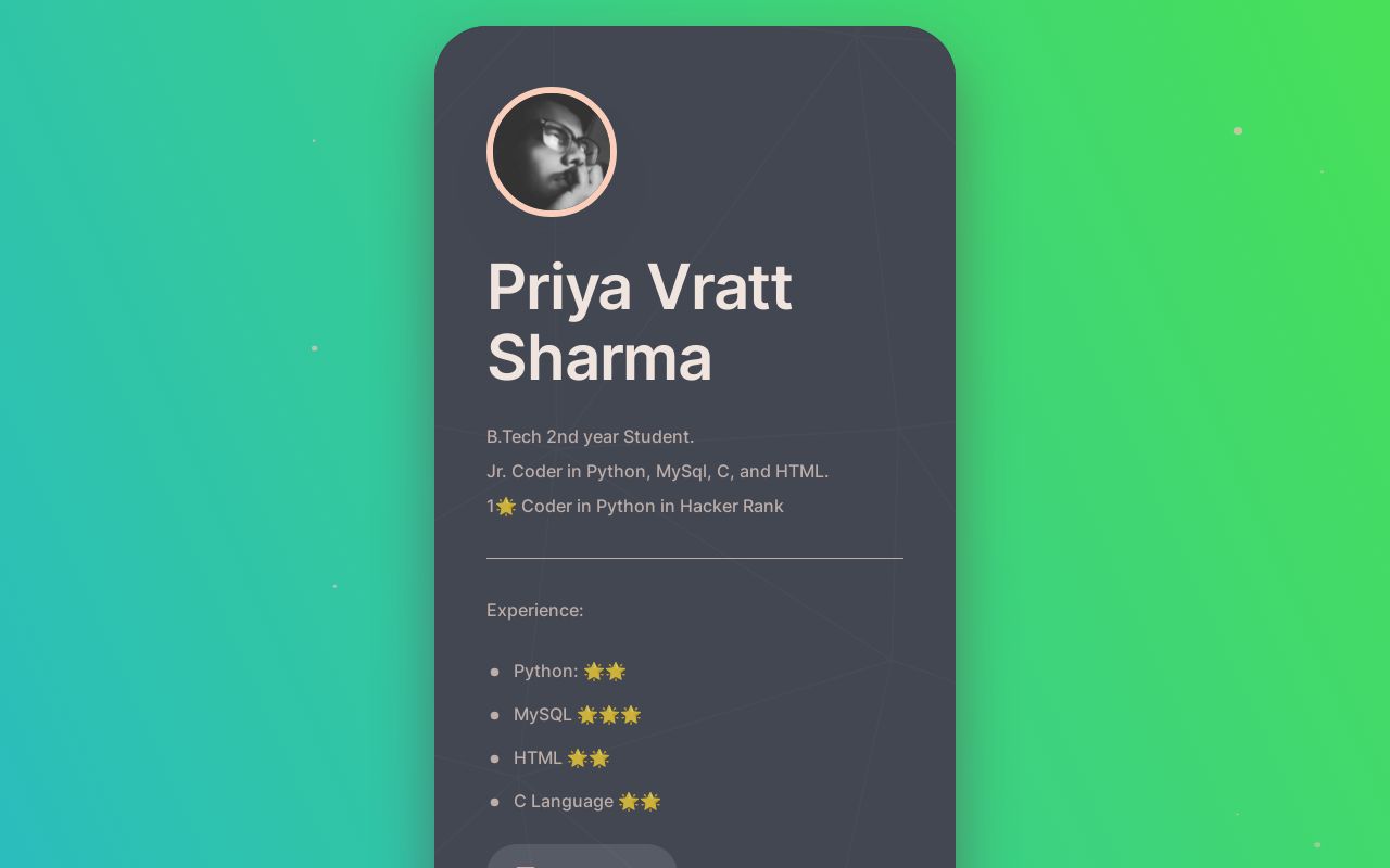 Priyavratt's Portfolio